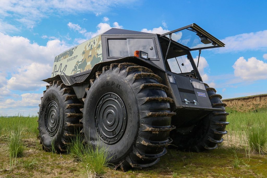 Start of Sales of the Ukrainian All-Terrain Vehicle Sherp to India ...