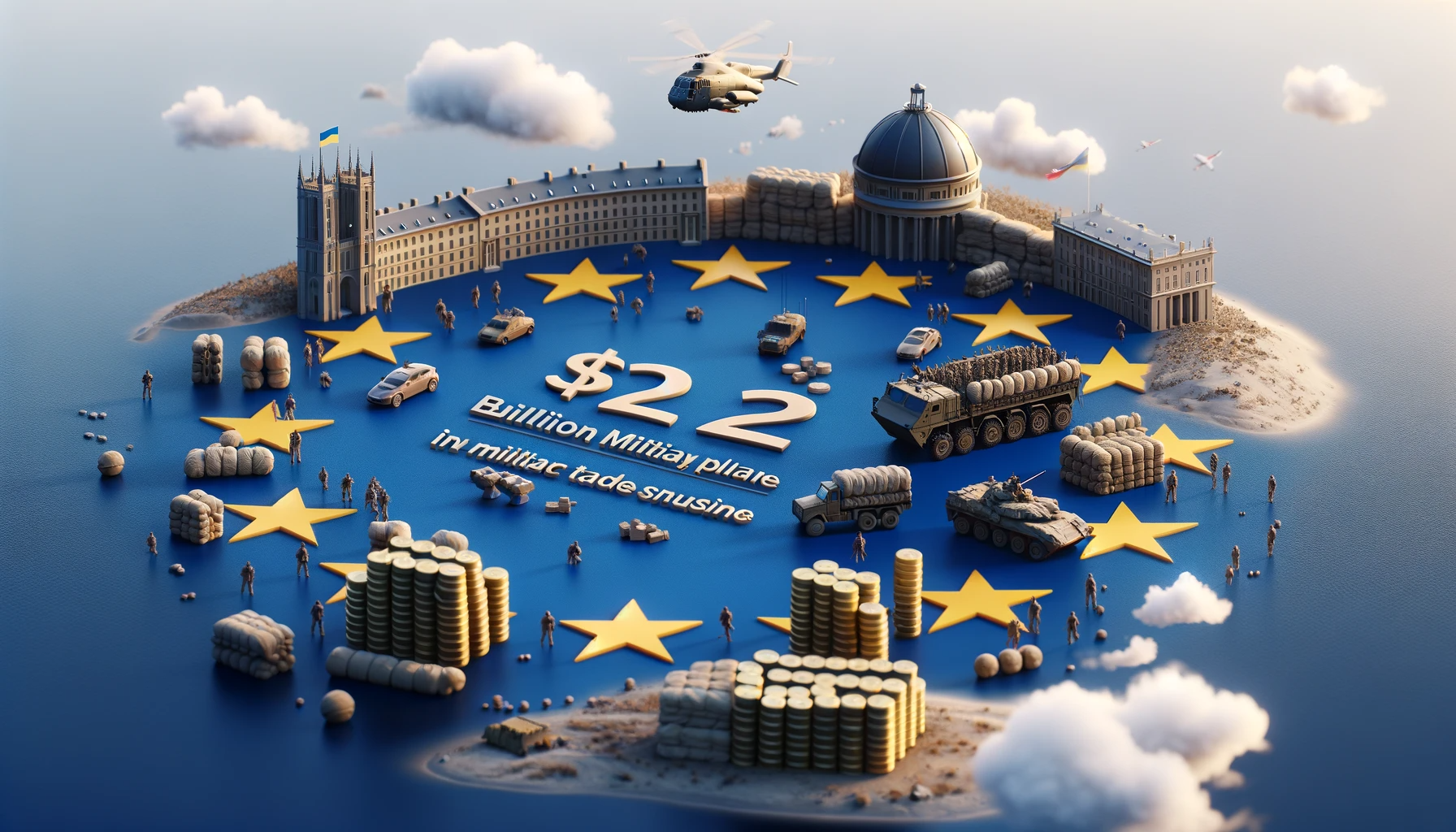 EU Develops $22 Billion Military Aid Plan for Ukraine Amid Funding ...