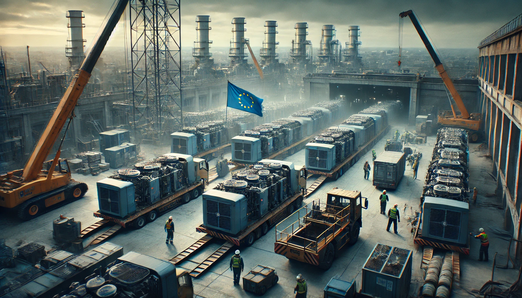 EU Hands Over 68 Generators to Ukrainian Critical Infrastructure - GTInvest