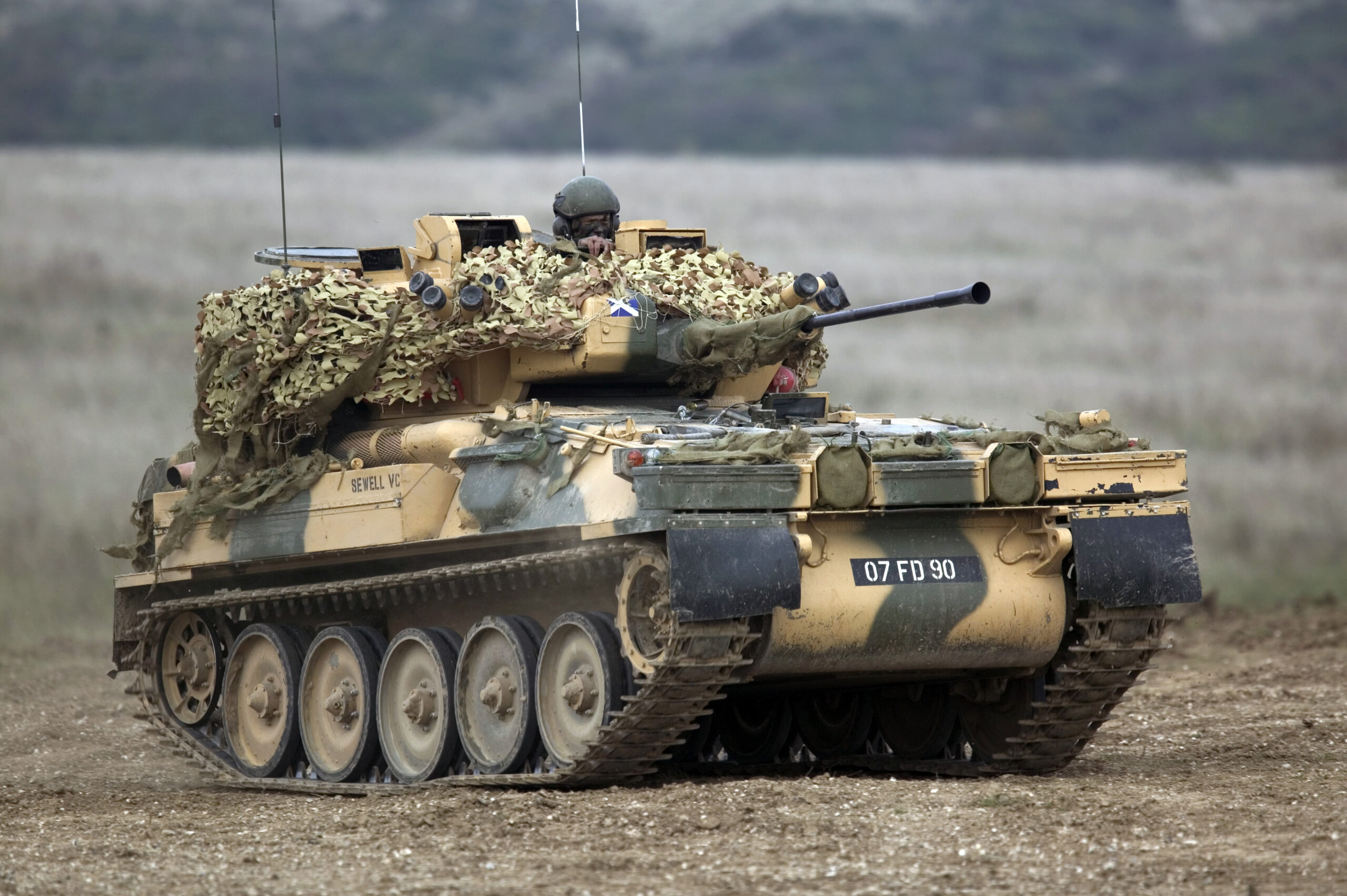 Ukraine May Receive More FV107 Scimitar Light Tanks from the UK - GTInvest