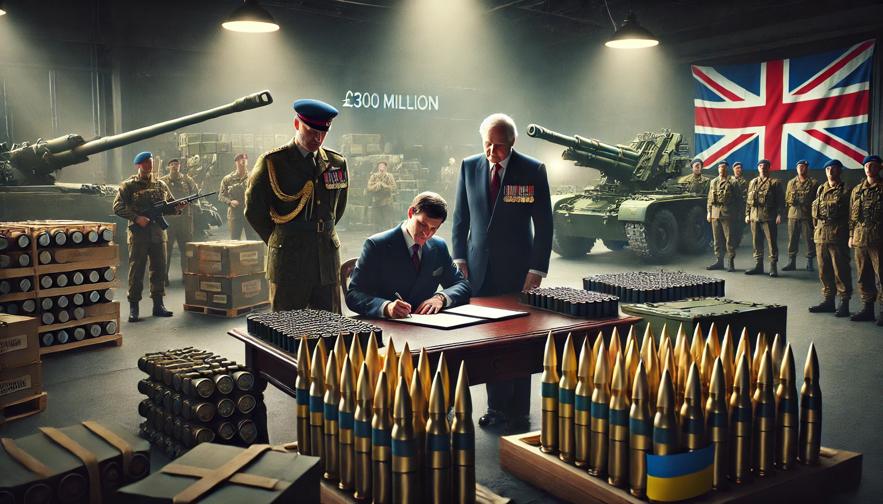 Great Britain Signs £300 Million Contract for Artillery Shells for ...