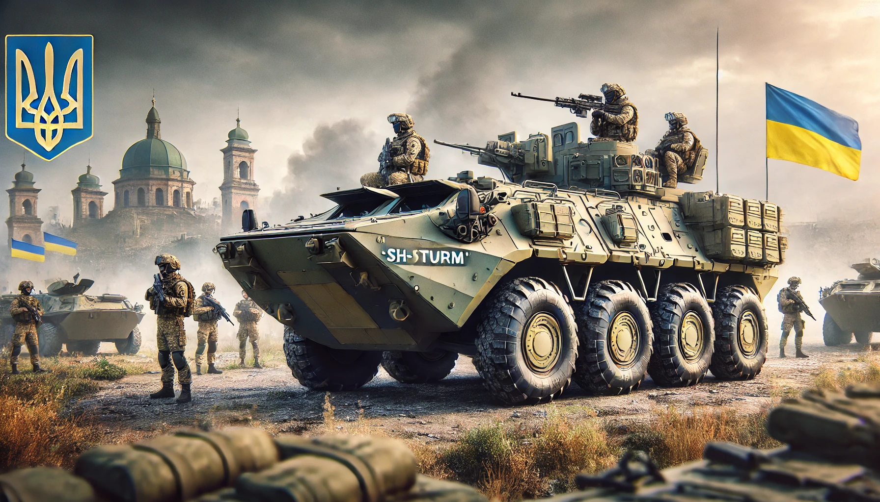 Ukraine's Ministry of Defense Approves "Oncilla-Shturm" Armored ...