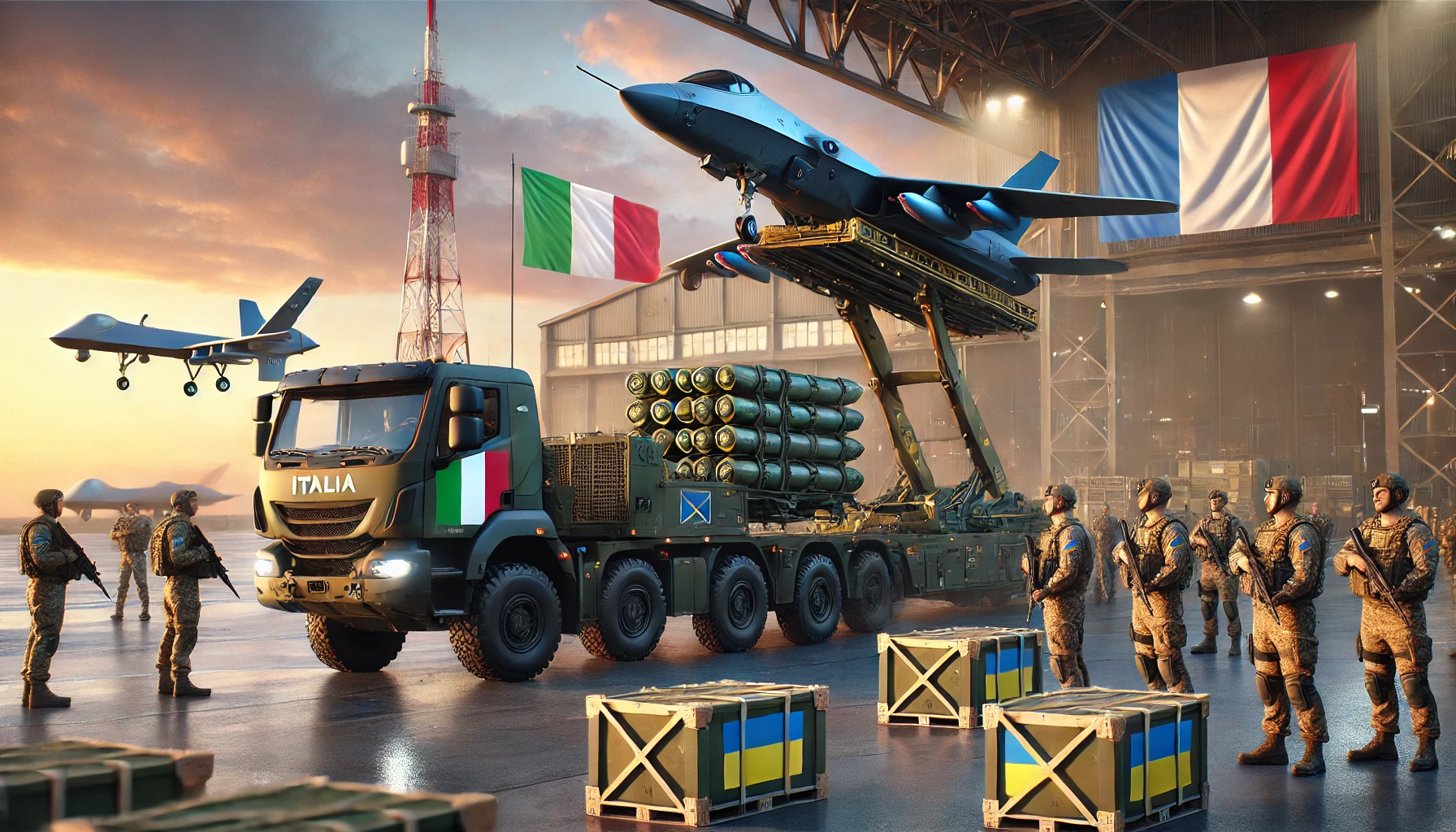 Italy Prepares New Military Aid Package for Ukraine - GTInvest