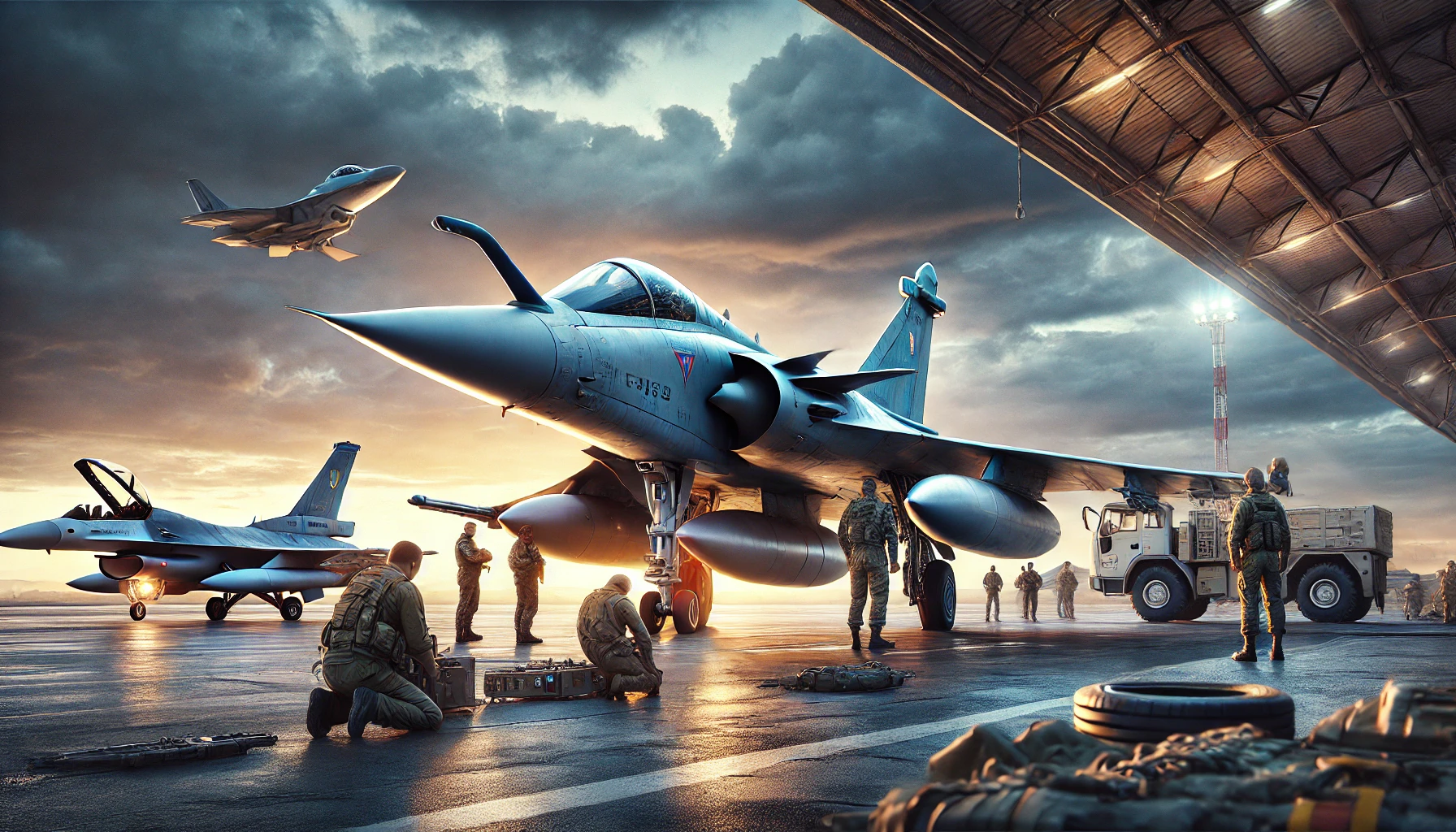Ukraine Gains Major Air Power Boost with Mirage 2000 and F-16 Fighters ...