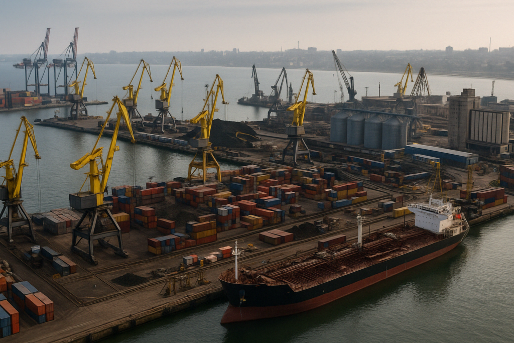 Ukrainian Ports Process Over 20 Million Tons of Cargo Despite ...