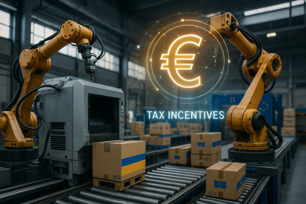 Ukraine to Roll Out EU-Style Tax Offsets for Industrial CAPEX - GTInvest