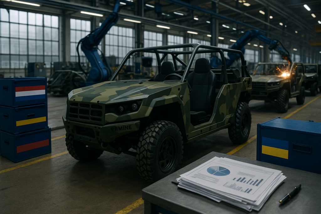 Dutch Financing Kick-Starts “Ermine” Ground-Vehicle Line in Ukraine ...