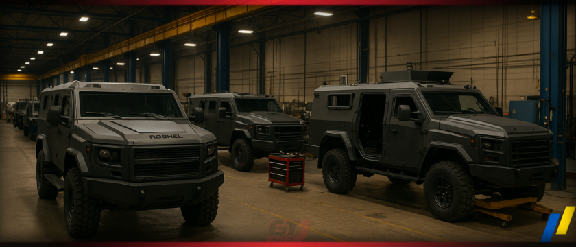 Canadian armoured-vehicle maker Roshel launches local production line ...