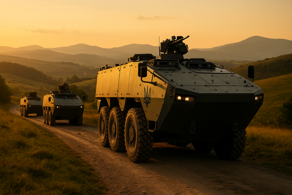 First Latvian‑Supplied Patria 6×6 APCs Arrive in Ukraine - GTInvest