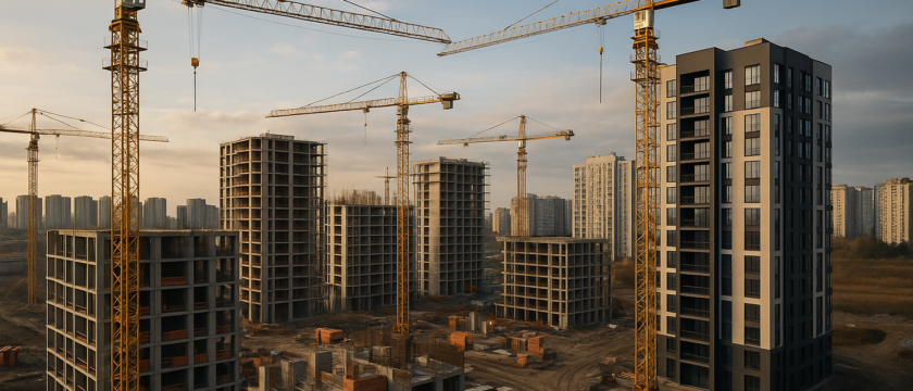 Volumes of New Housing Construction in Ukraine Grew by 45% in the First ...