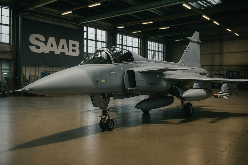 Saab Weighs Final Assembly of JAS 39 Gripen Fighters in Ukraine - GTInvest