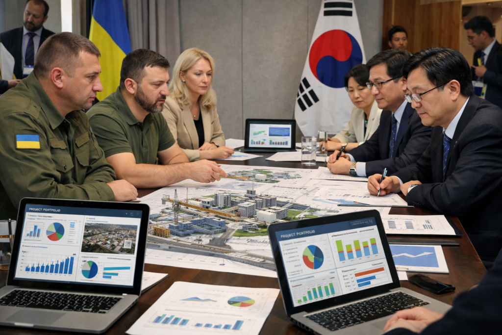 Ukraine and South Korea shift recovery cooperation to project delivery ...