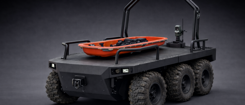 RATEL H: Ukrainian ground robot for logistics and evacuation - GTInvest